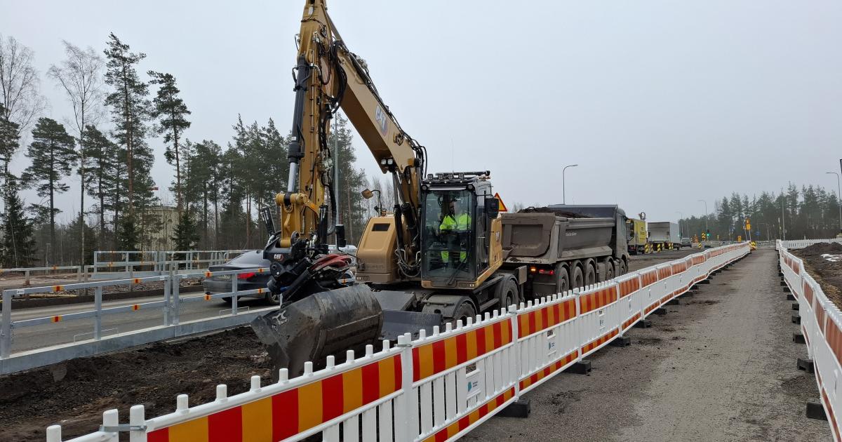 Rakennustyöt käynnistyvät Länsimäentien katuosuudella ...